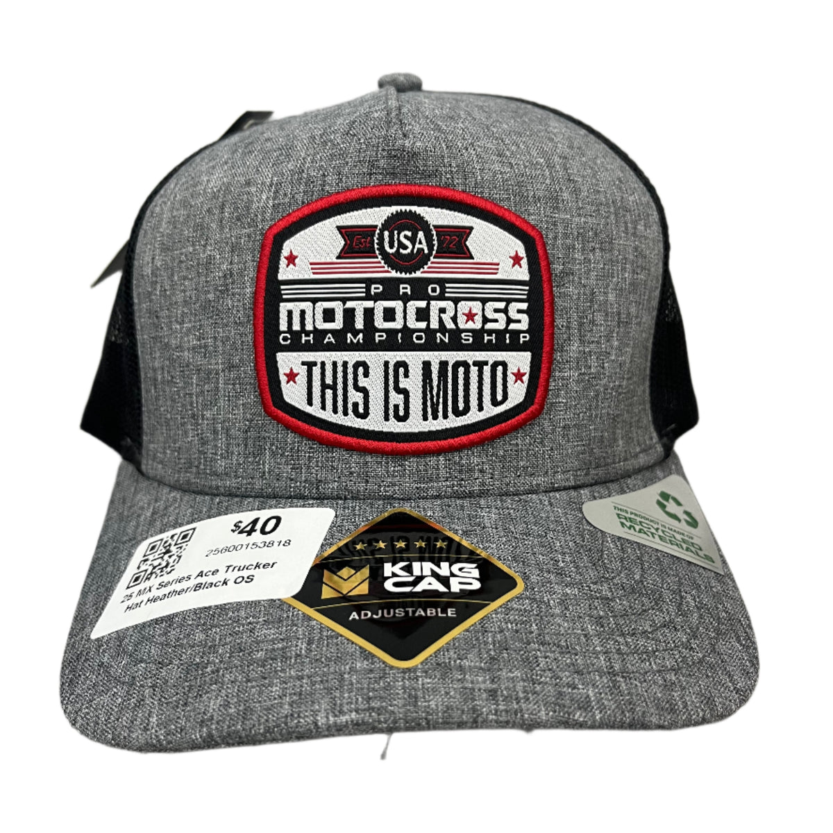 25 MX Series Ace Trucker Hat – MOTOTEES
