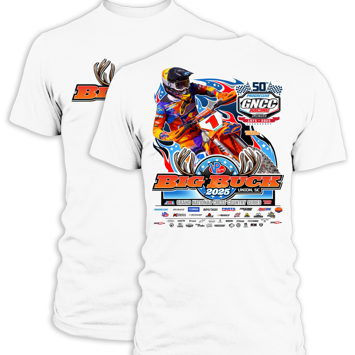 2025 GNCC Big Buck Main Bike – MOTOTEES