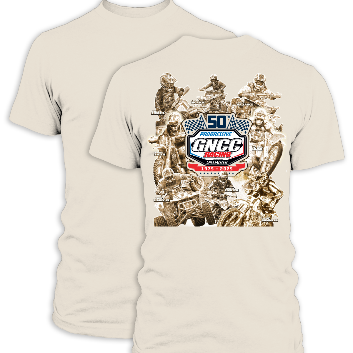 25 GNCC Series Vintage Heroes Mens – MOTOTEES
