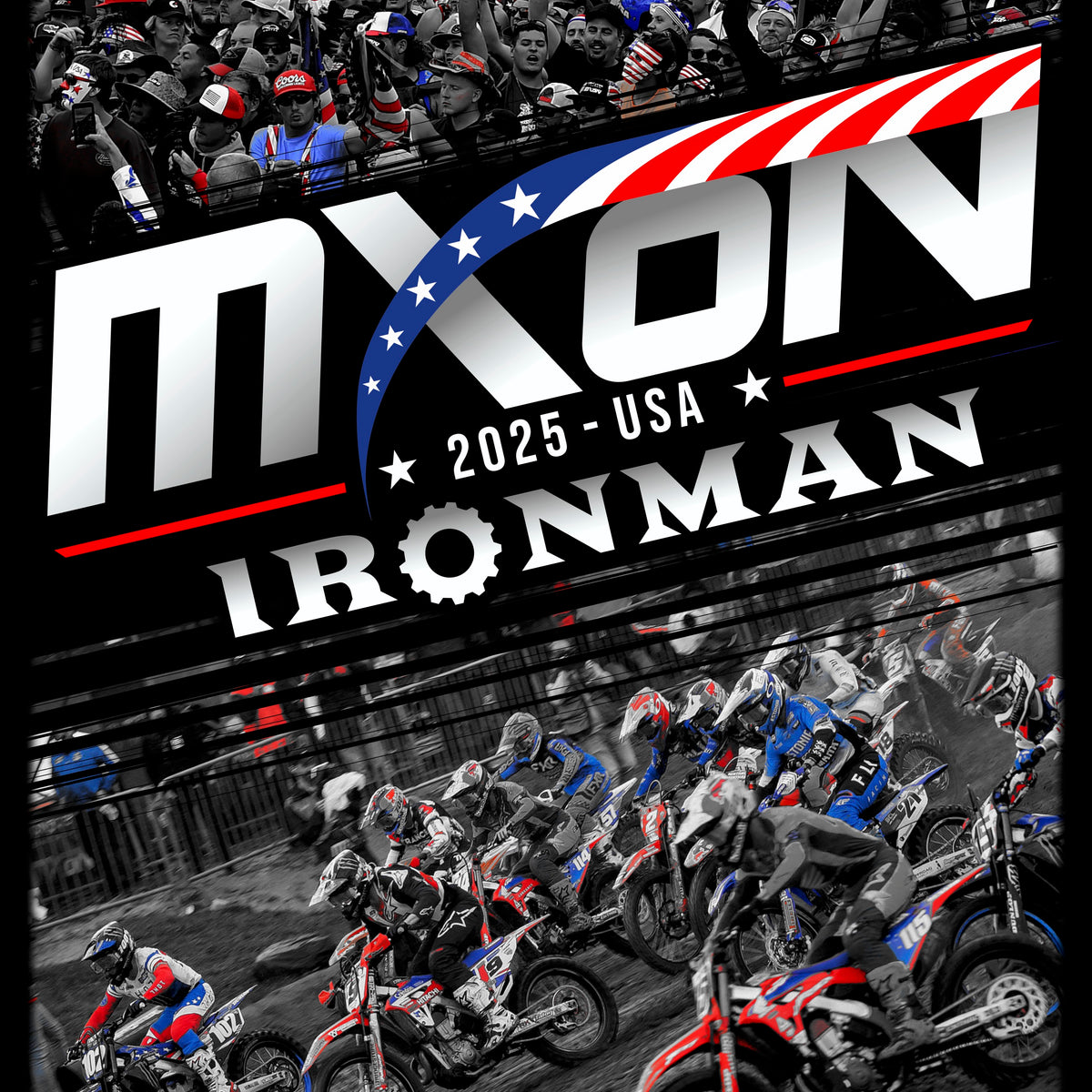 25 MXON Ironman Blanket – MOTOTEES